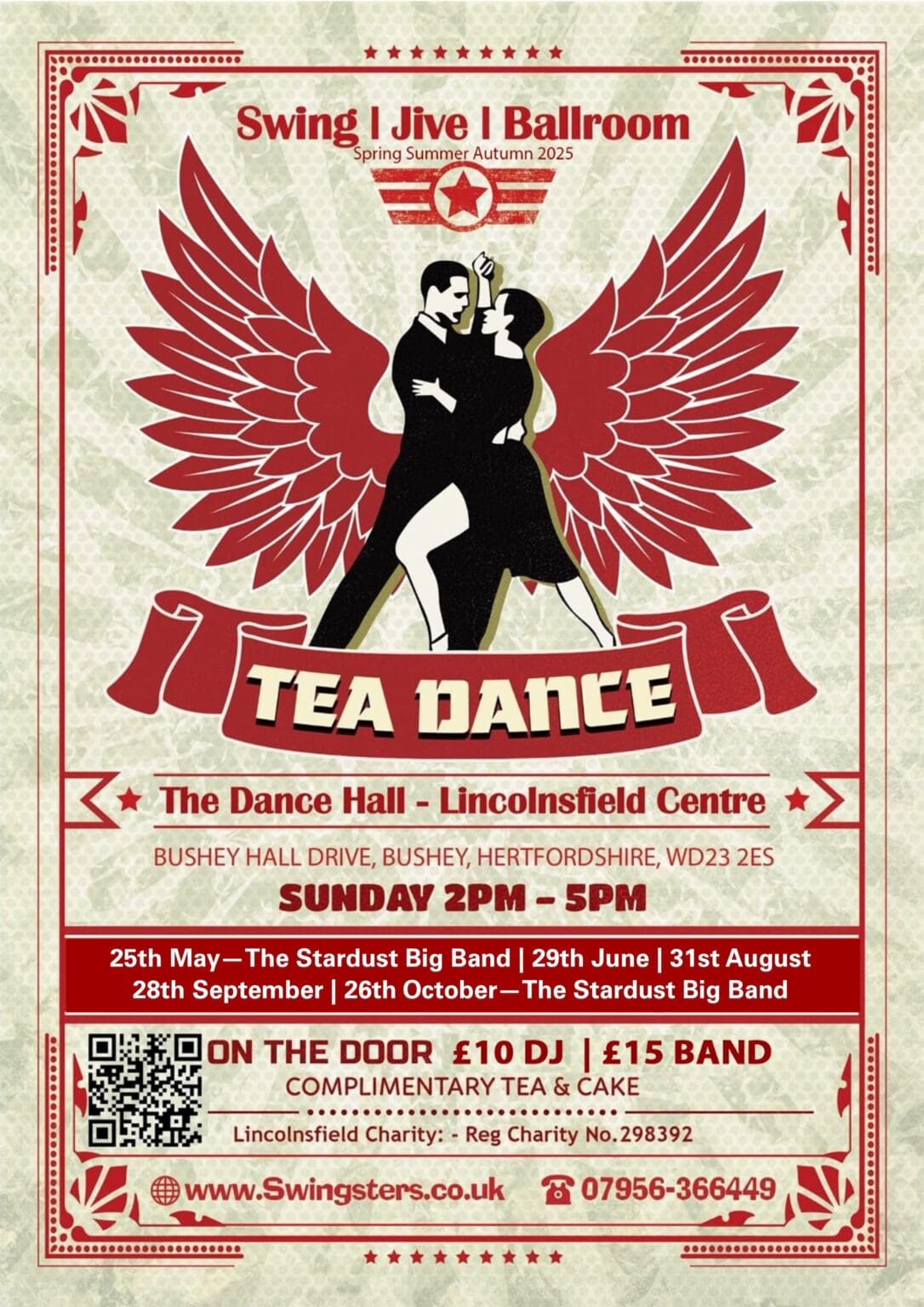 Tea Dances - Swingsters.co.uk